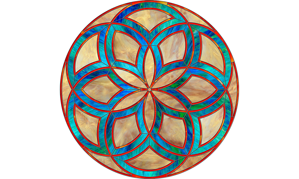 Rosette: SXRR-RS10E: Decorative Films, LLC.