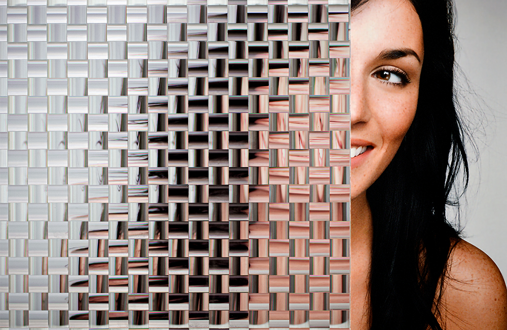Decorative Films, LLC.: SX-1281 Crystal Weave 1/2"