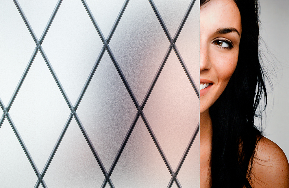 Decorative Films, LLC.: SX-1550-UG Frosted Lattice