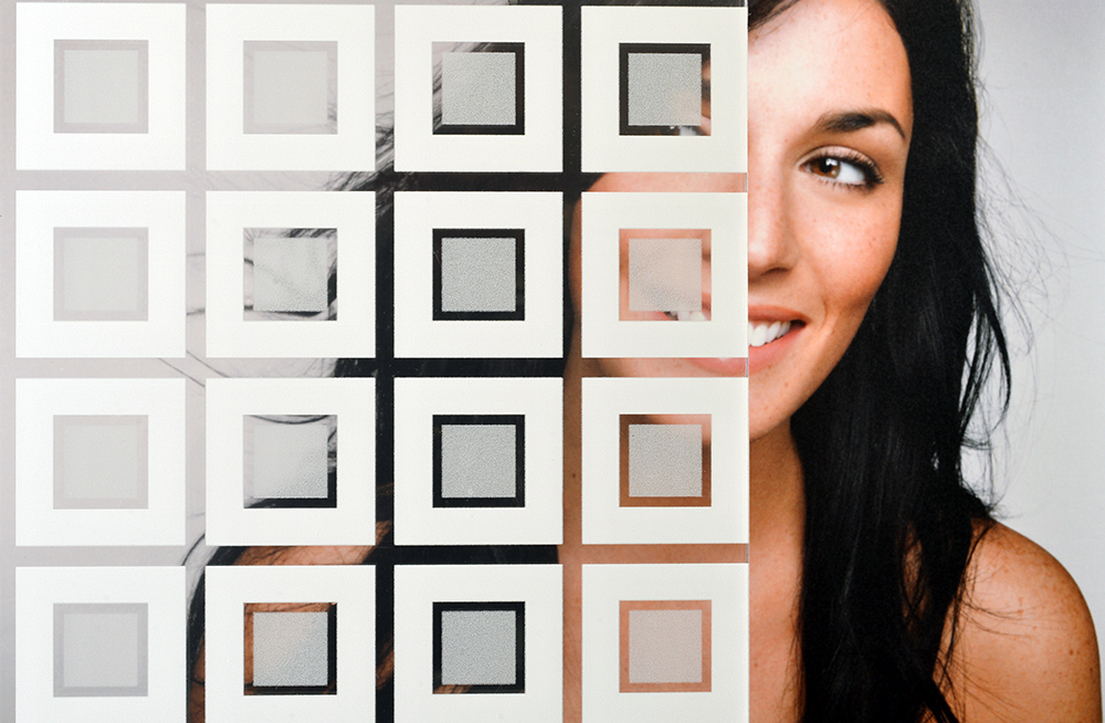 SX-5013 Two Tone Squares: Decorative Films, LLC.