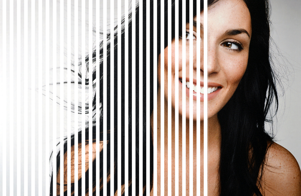 Decorative Films, LLC.: SXC-130SR White Stripe 1/8"